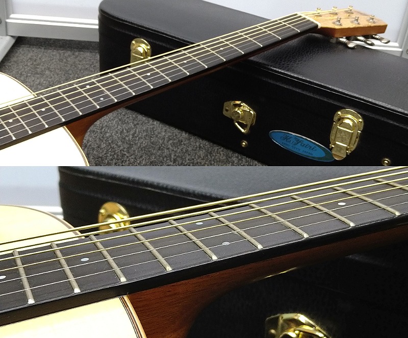 【目立った傷や汚れなし】＄綺麗【 K.Yairi YS Series YS-1202L (N) ナチュラル アコースティックギター ドレッドノート 単板 ヤイリ ギター 保証書付き ...